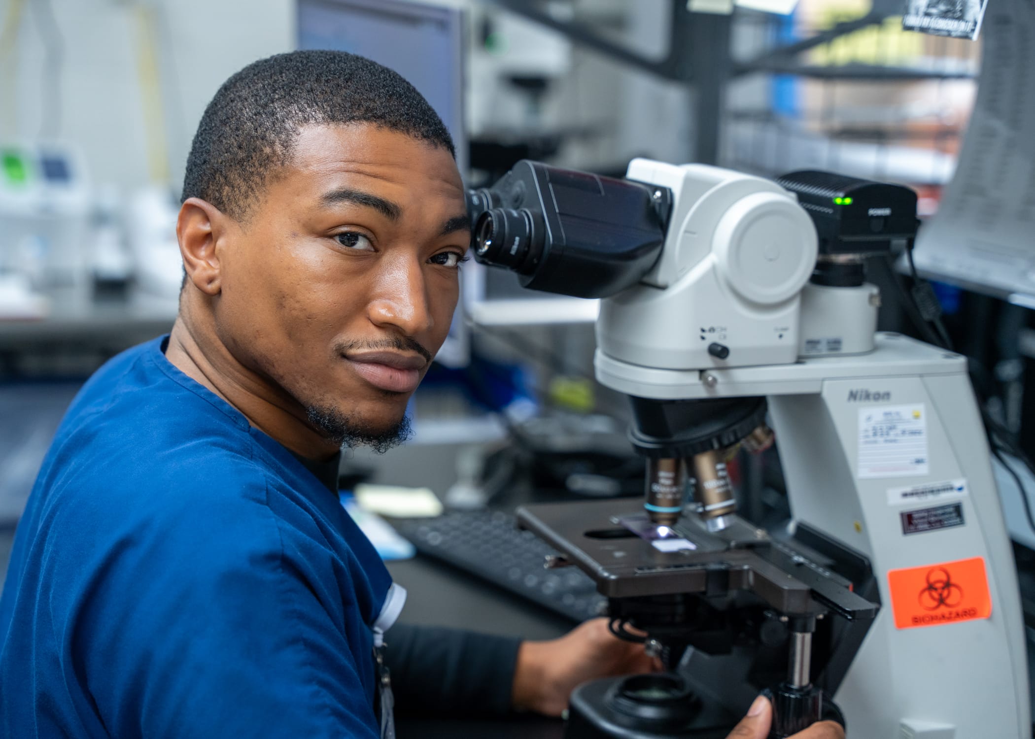 From culinary school to medical laboratory technology; Jalen Hill found a new world of ...