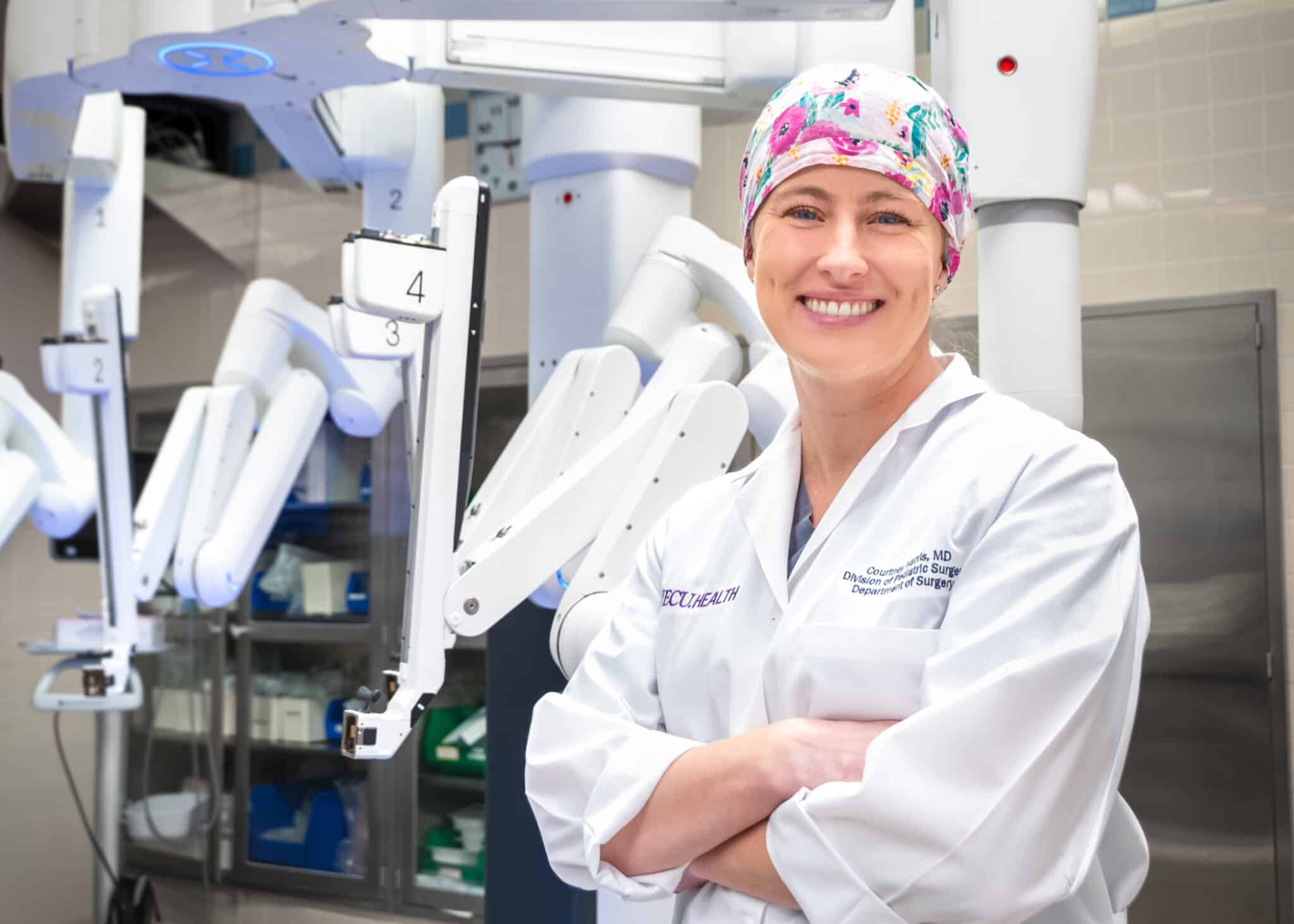 ECU Health expands surgical capabilities with pediatric robotic surgery ...