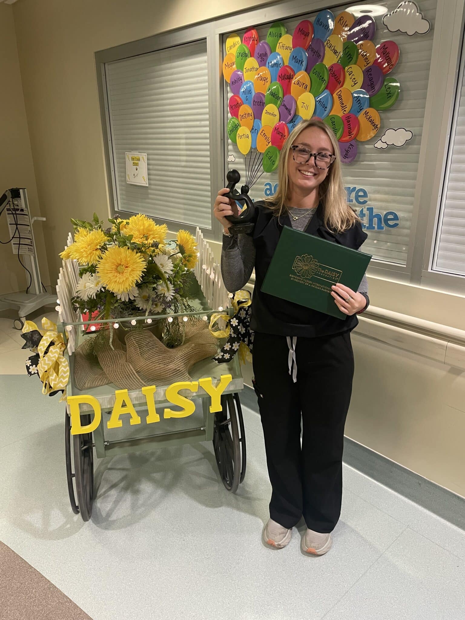 Reagan Crowe receives DAISY Award for exceptional and compassionate ...