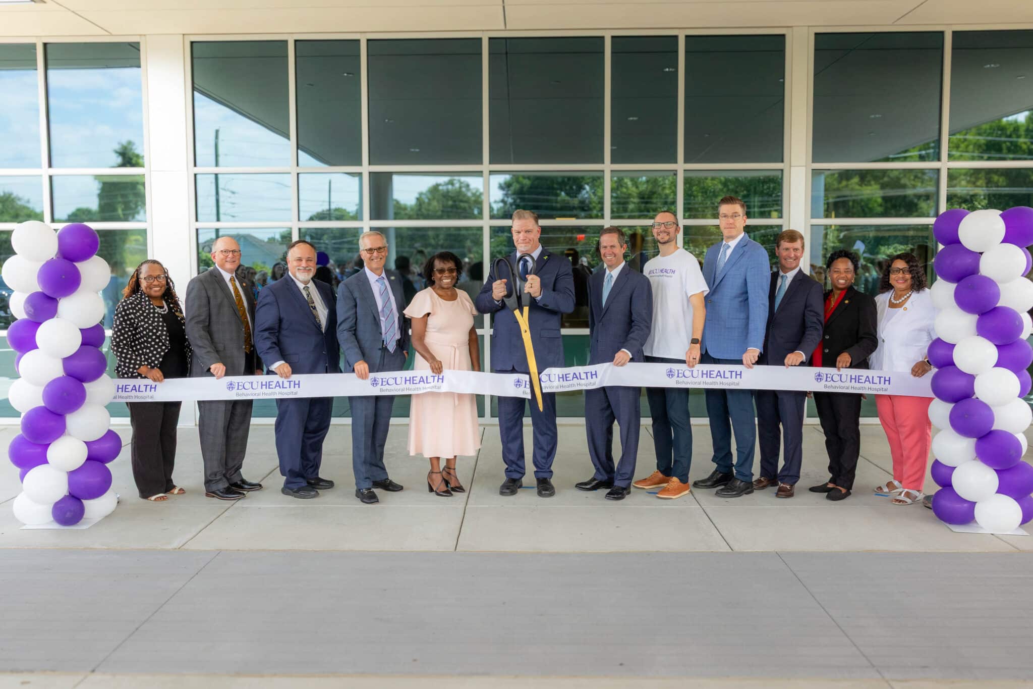 ECU Health Behavioral Health Hospital hosts ribbon-cutting ceremony ...